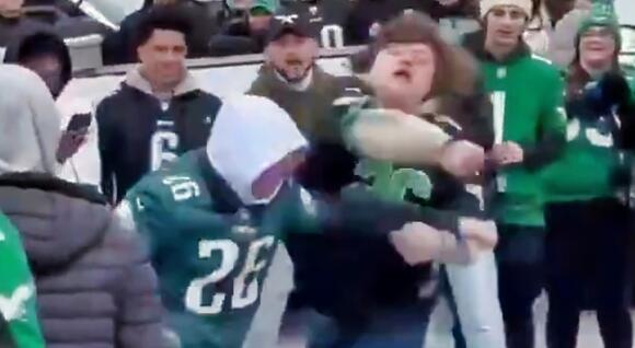 Several Philadelphia Eagles Fans Hospitalized As Violent Brawl Breaks ...