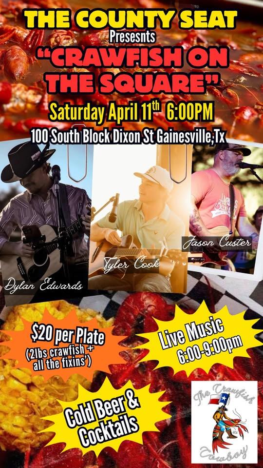 📅 Crawfish on the Square returns April 11 in Gainesville - NewsBreak