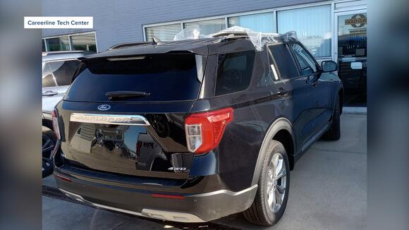 Careerline Tech Center students rebuild Ford Explorer for public safety ...