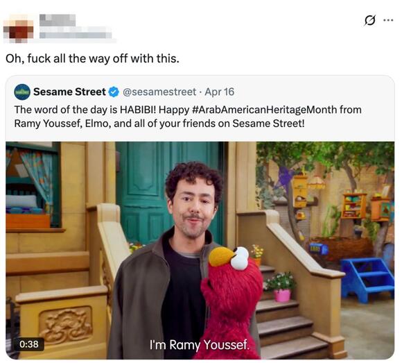MAGA Is Having A Literal Meltdown Because Elmo Learned A New Word ...