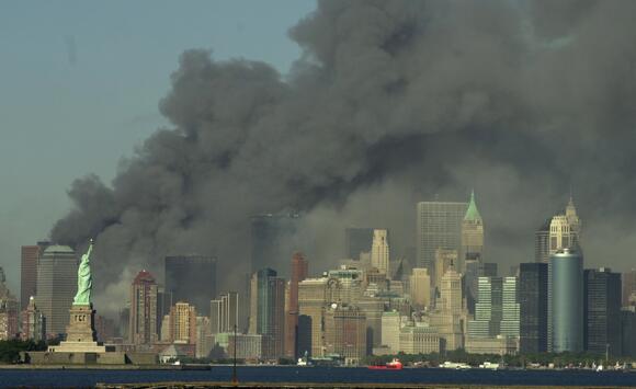 OLD Just four people on floors above where Flight 175 hit Twin Towers ...