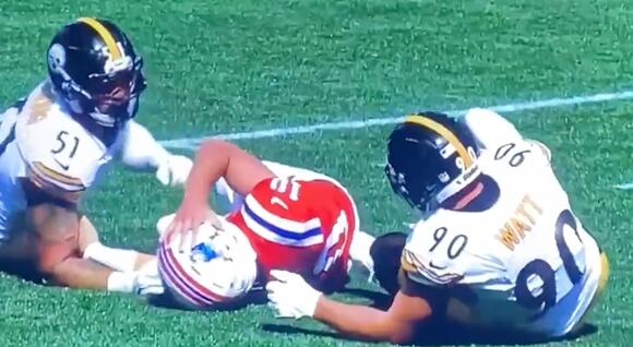 NFL Doctors Are Getting Called Out For Letting Patriots QB Drake Maye ...