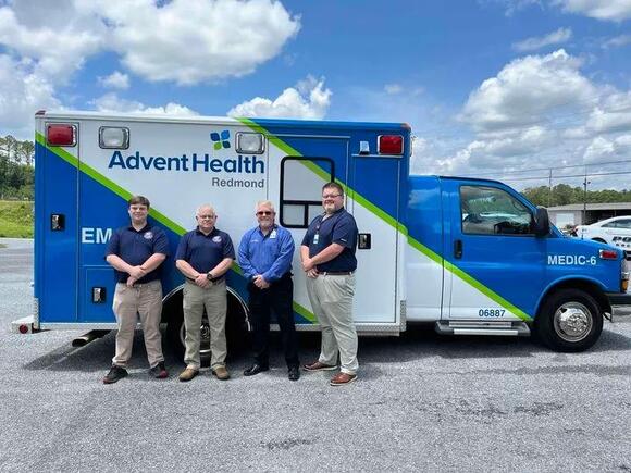 EMA gets donation for Mobile Command Post from AdventHealth Redmond EMS ...