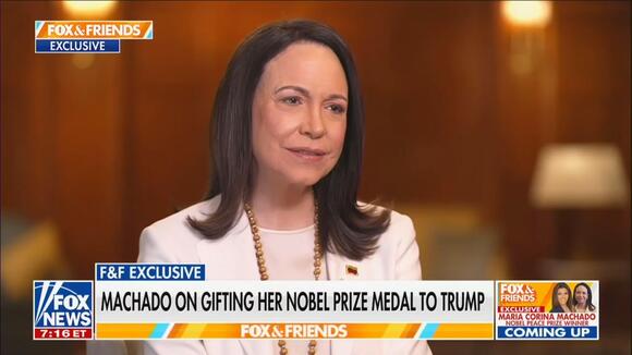 Maria Corina Machado Breaks Down the ‘Emotional Moment’ She Presented ...