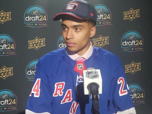 Experts praise Rangers first-round selection of EJ Emery in 2024 NHL ...