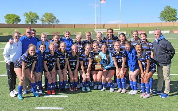 Lady Blues soccer wins first playoff game in program history - NewsBreak