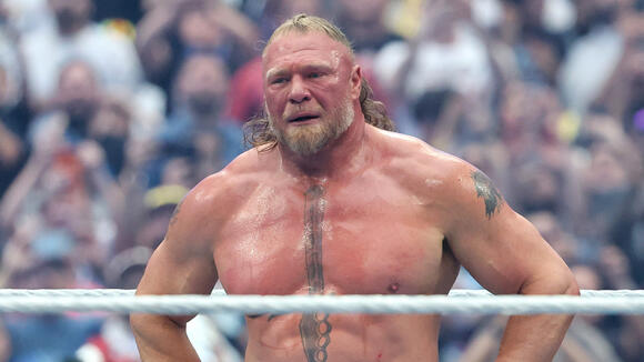 Triple H Reacts To Brock Lesnar Retiring at WWE WrestleMania 42 - NewsBreak