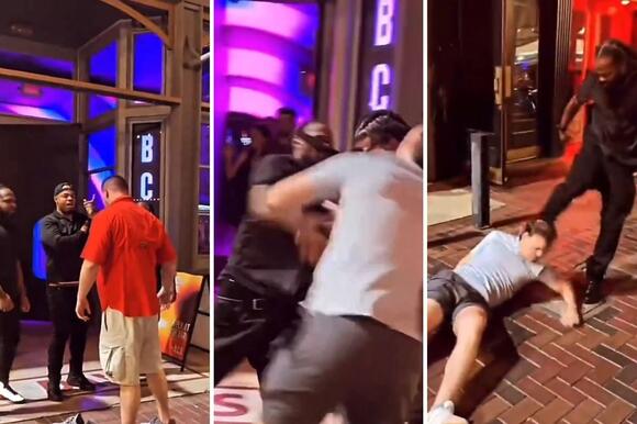 Texas Club Chaos as Bouncers Fight Men in Line - NewsBreak