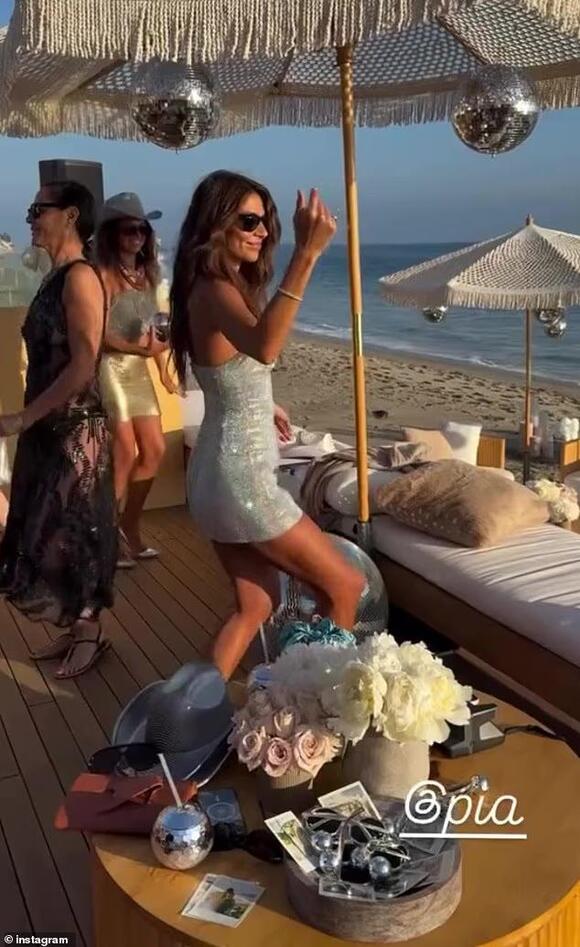 Pia Whitesell spares no expense as she hosts wild beach party for her ...