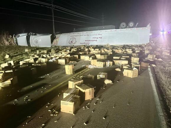 Sheriff’s Office: 43,000 pounds of french fries spill after truck ...