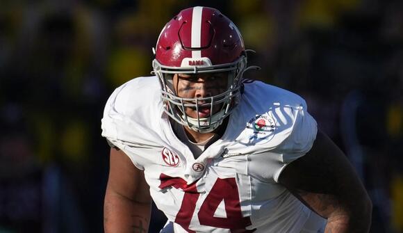 Watch Alabama football OT Kadyn Proctor nearly score TD on trick play ...
