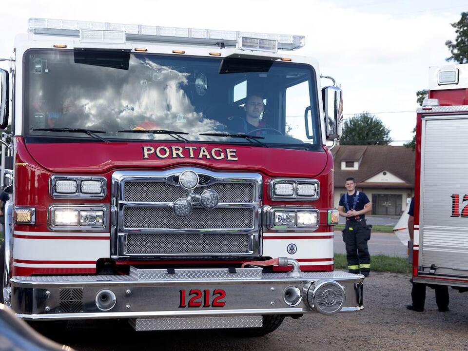 Dryer lint led to Holiday Motel fire in Portage, officials say