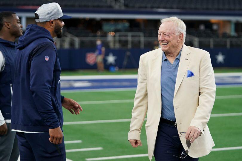 Dak Prescott pictured wearing protective boot in hugely worrying Dallas ...