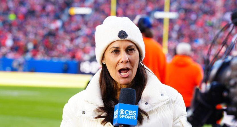 How Tracy Wolfson has redefined the role of an NFL sideline reporter ...