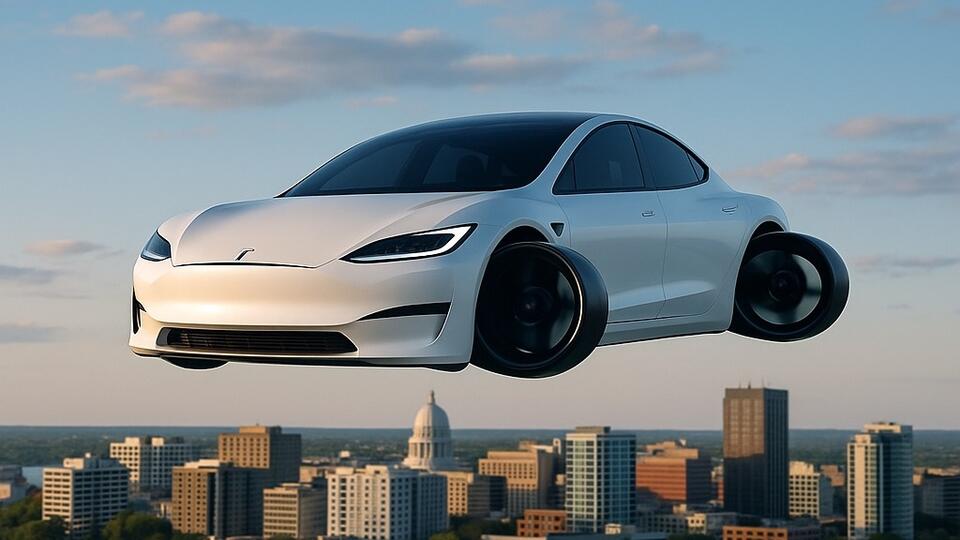 No Tesla Hasnt Released A 6789 Flying Car—heres The Truth Behind 6073