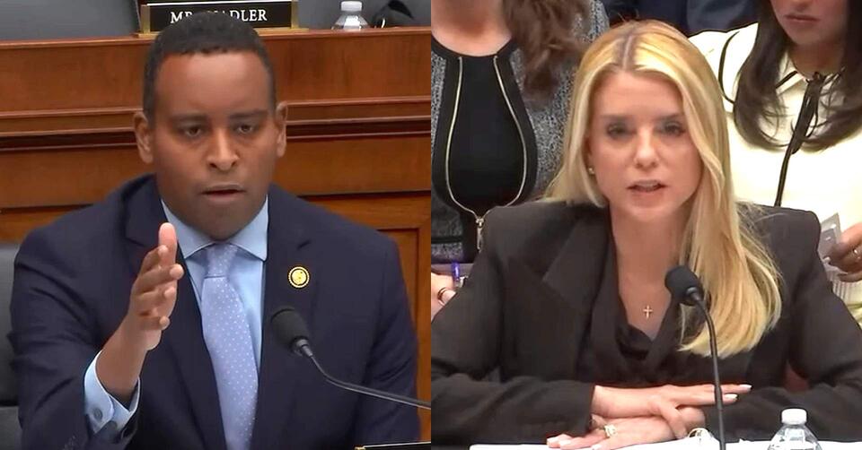 Trump AG Bondi Lashes Out Wildly After Dem Confronts Her On Hiring Pro ...