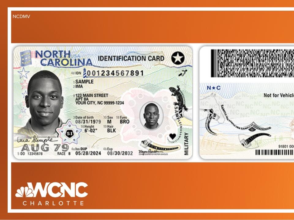 North Carolina to roll out new driver's licenses with increased security
