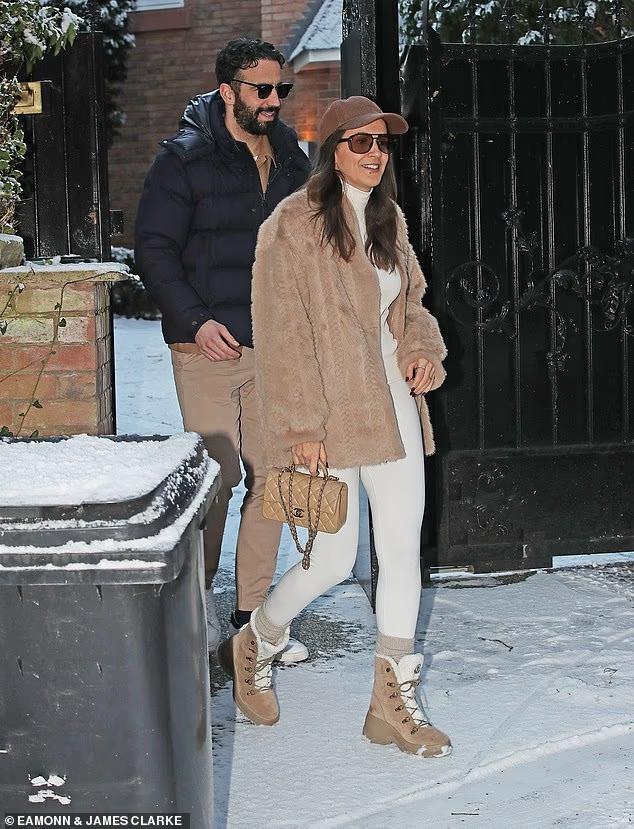 Grinning Ruben Amorim and delighted-looking wife emerge after Man ...