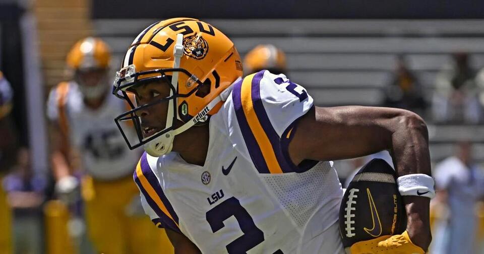 As Kyren Lacy emerges, LSU wide receivers show their depth in the ...
