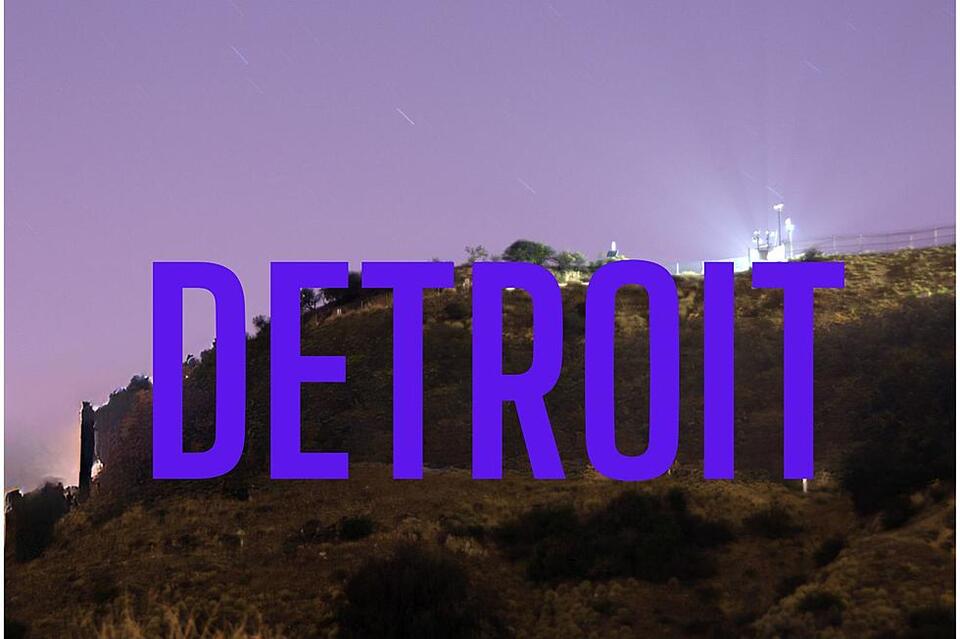 In the Spotlight! Detroit Gets Hollywood Sign Ahead of NFL Draft ...