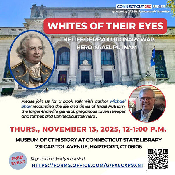 Book talk explores the life of Revolutionary War hero Israel Putnam at ...