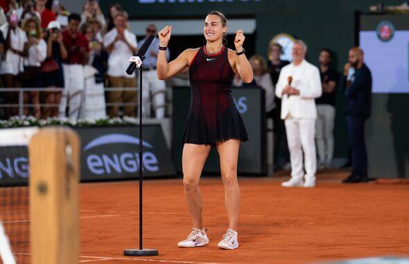 US tennis icon felt uneasy watching 'weird' Aryna Sabalenka dance after ...