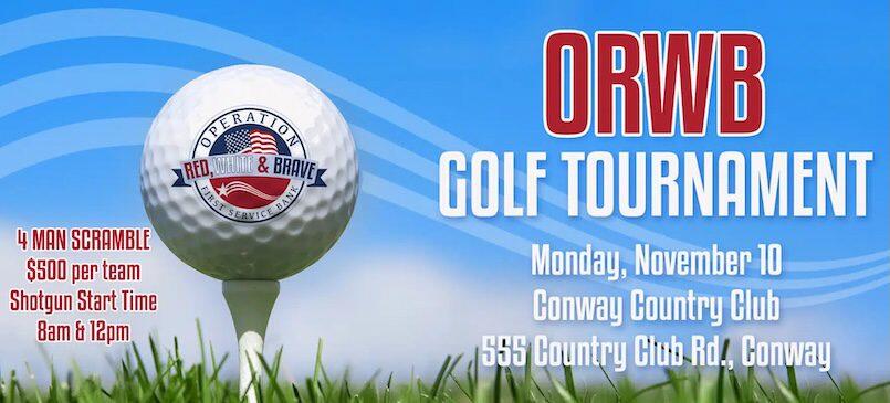22 Oct 2025 $50,000 prize offered at ORWB Golf Tournament on Nov. 10 ...