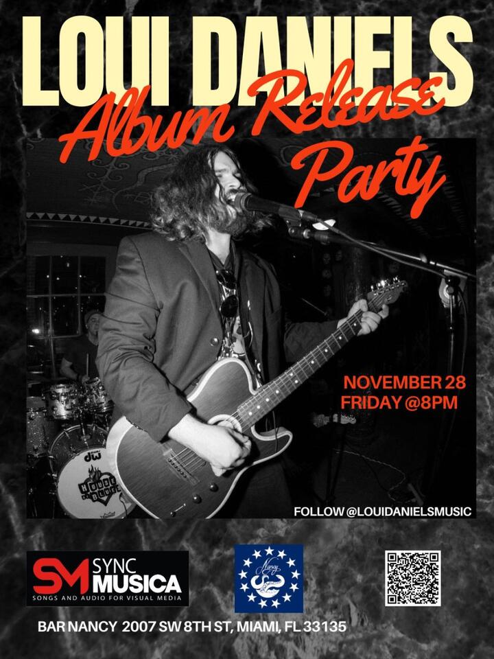 Miami singer-songwriter Loui Daniels celebrates Genesis at Bar Nancy ...