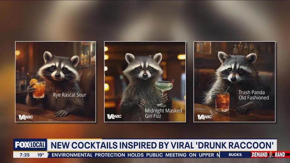 'Trash Panda Old Fashioned': Virginia ABC introduces new cocktails ...
