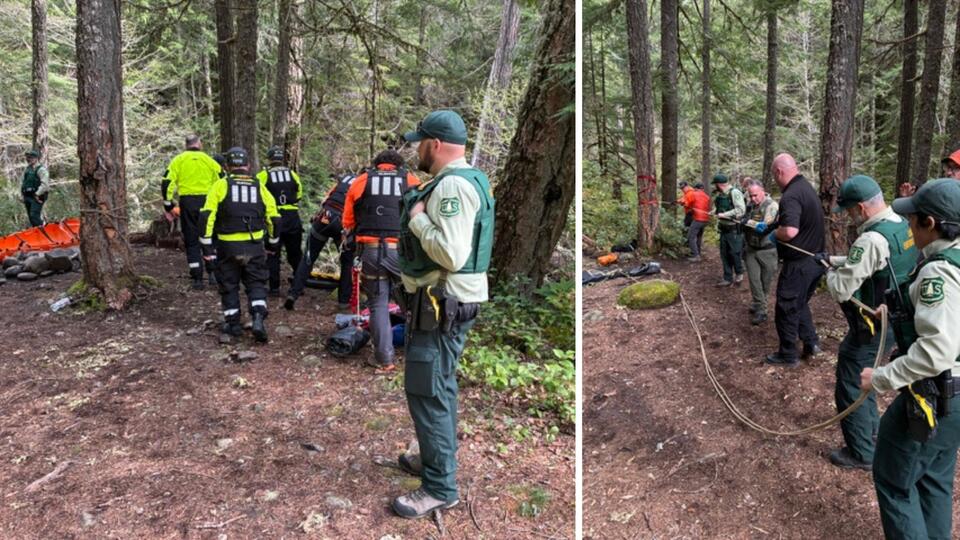 Death investigation underway after body found at bottom of falls near ...