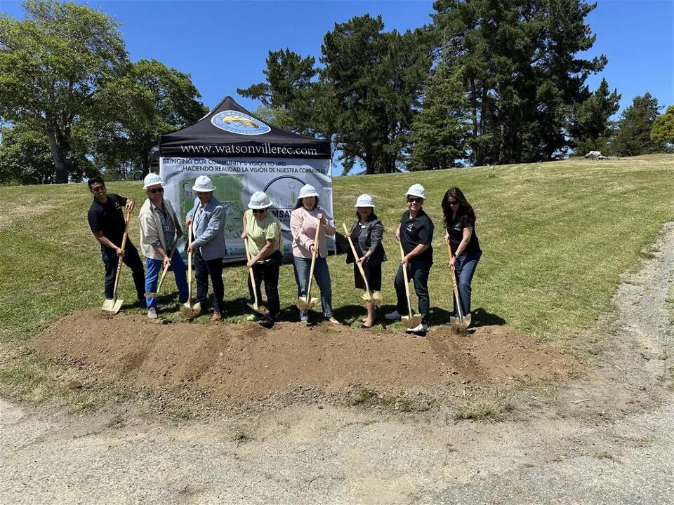 Groundbreaking ceremony for Ramsay Park Renaissance Project today