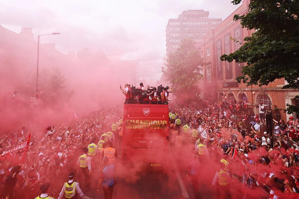 Arsenal trophy parade attendance figure confirmed by Islington Council ...