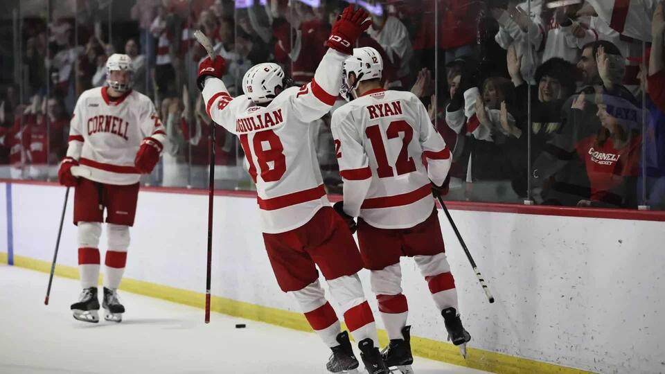 Cornell men’s hockey cruises past Brown - NewsBreak
