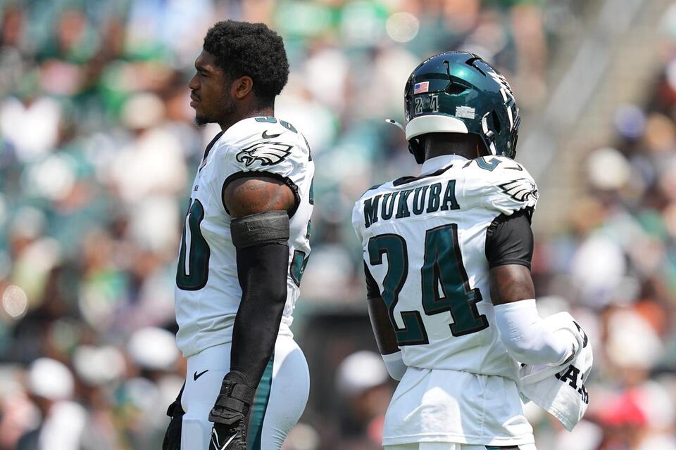 Andrew Mukuba returns to Eagles' practice ahead of season opener vs ...