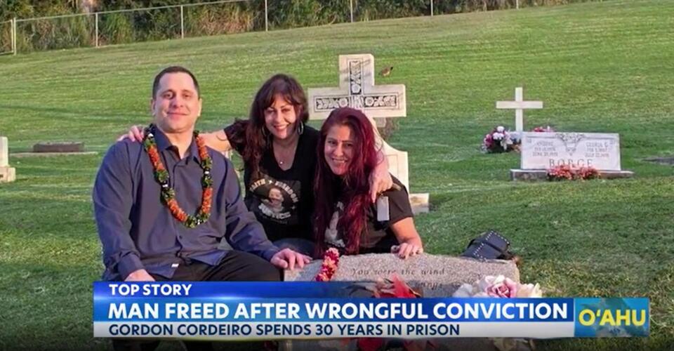 Maui man freed after a 30-year sentence for a murder he says he didn’t ...