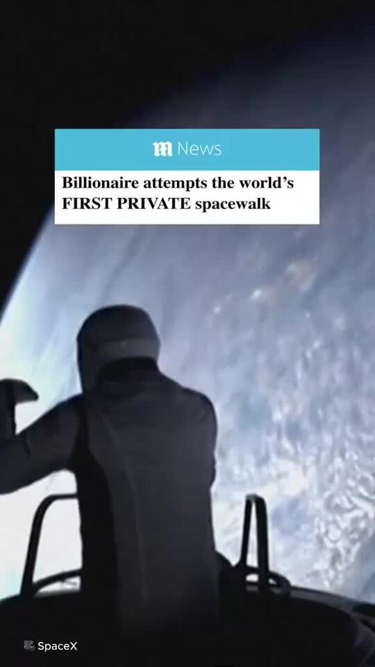 🚨BREAKING🚨 Space X's billionaire-funded Polaris Dawn mission will make ...