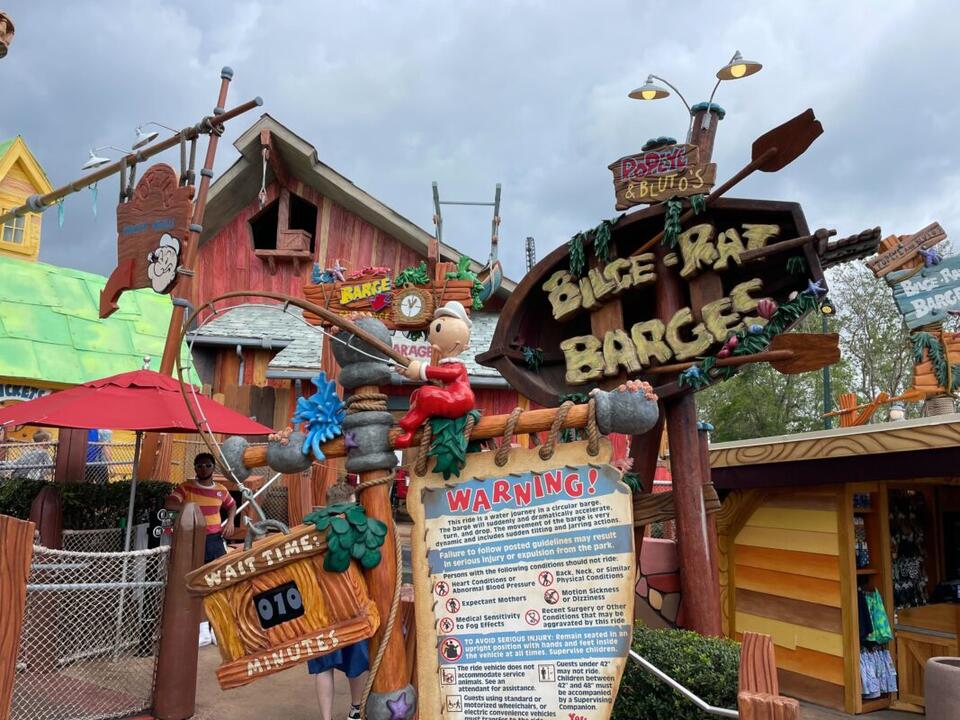 Popeye & Bluto’s Bilge-Rat Barges and Wimpy’s Reopen Following ...