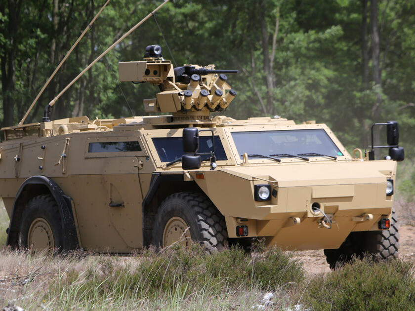 German Fennek Recon Vehicles to Receive Hensoldt Sensor Upgrades