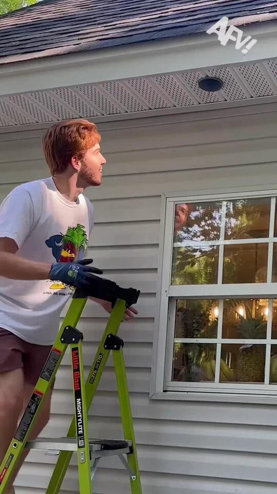 At least he didnt freak out afv jumpscare - NewsBreak