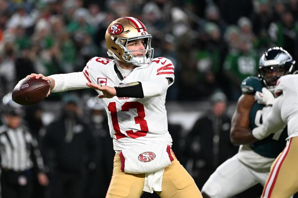 49ers ground Eagles in stunning NFL playoff wild-card win: Highlights ...