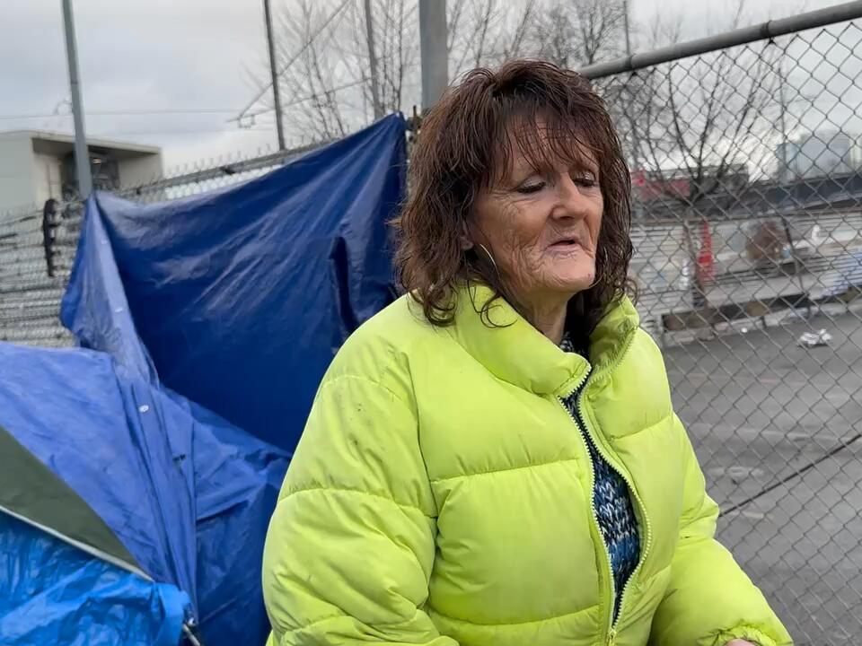 Homelessness is a piece of cake” A homeless woman describes what it’s ...