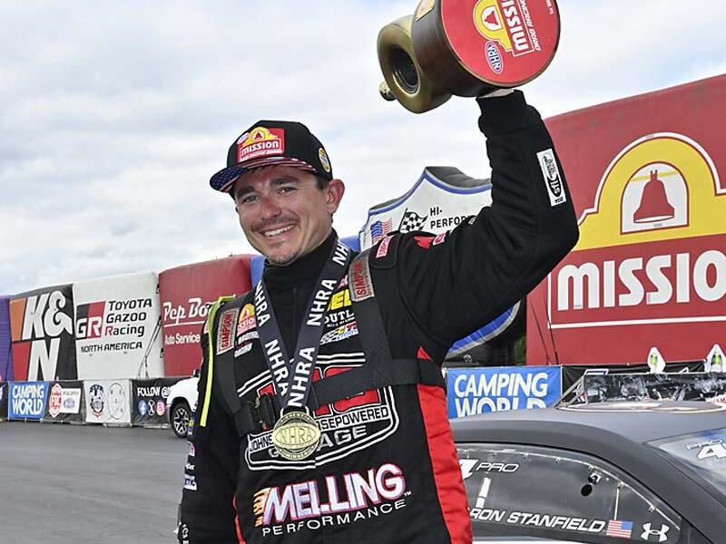 STANFIELD GETS THE FIRST PRO STOCK BACK-TO-BACK IN WINNING NORWALK