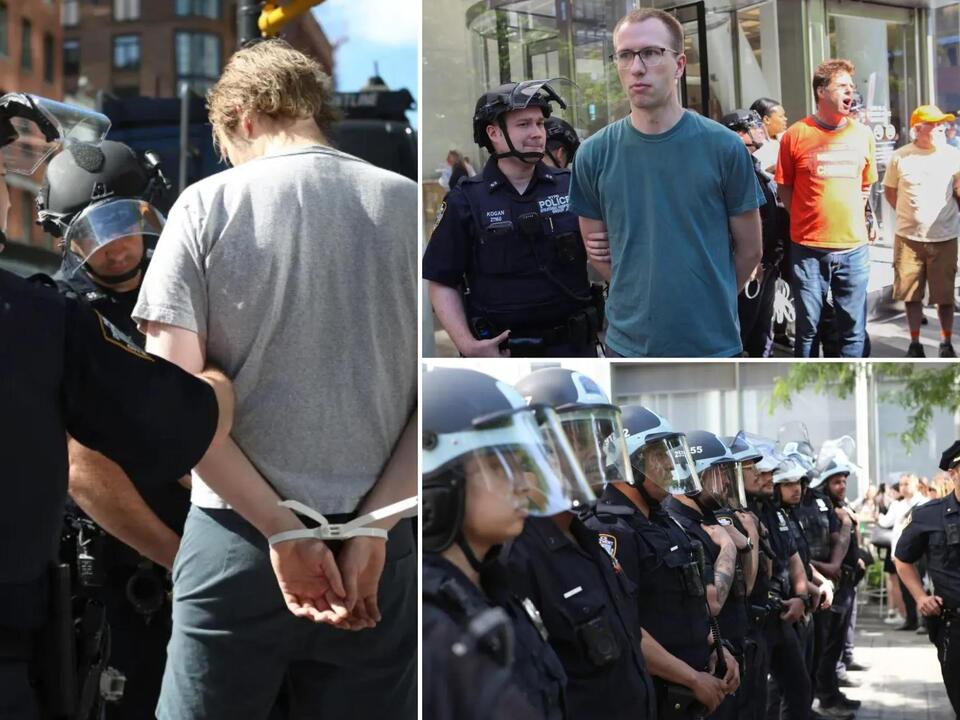 Climate activists try to blockade NYC Citi Bank HQ in ‘Summer of Heat ...
