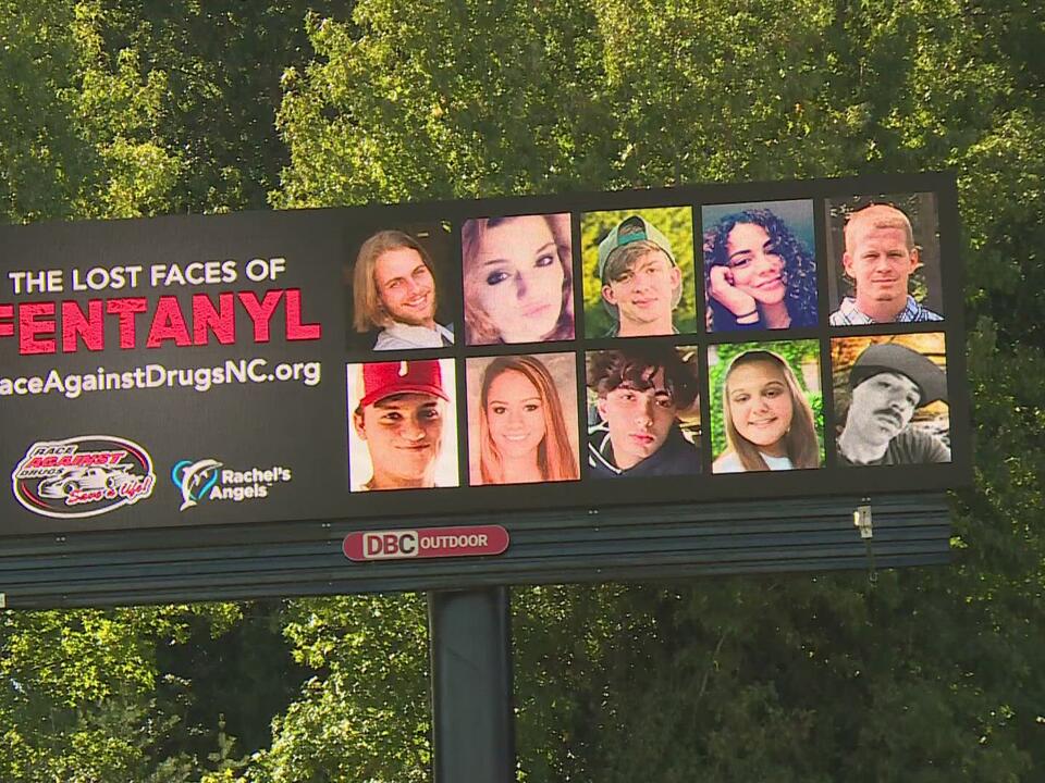 Billboard for fentanyl awareness unveiled in McLeansville