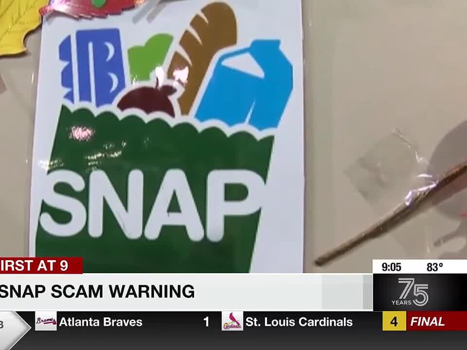 SNAP scam warning