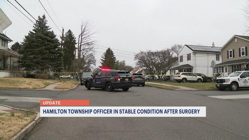 Police officer shot by suspect in Hamilton Township in stable condition ...