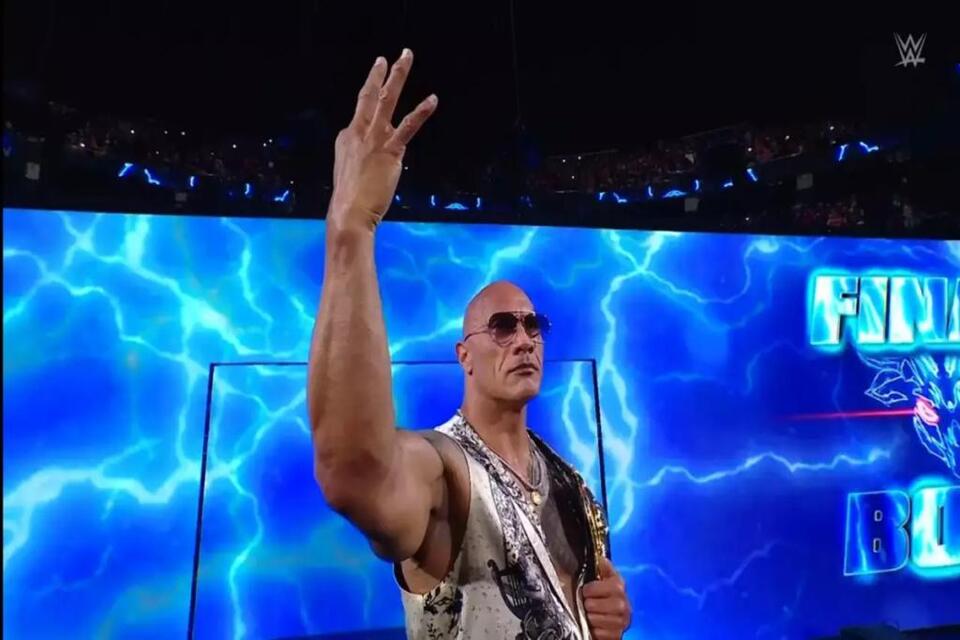 Rumors On The Rock’s New Hand Gesture On The Path To WrestleMania 41 ...