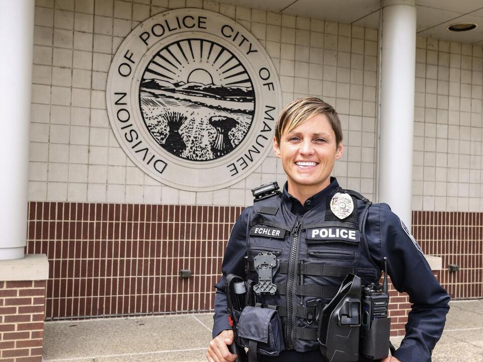 Maumee cadet completes police academy with top cop honor - NewsBreak