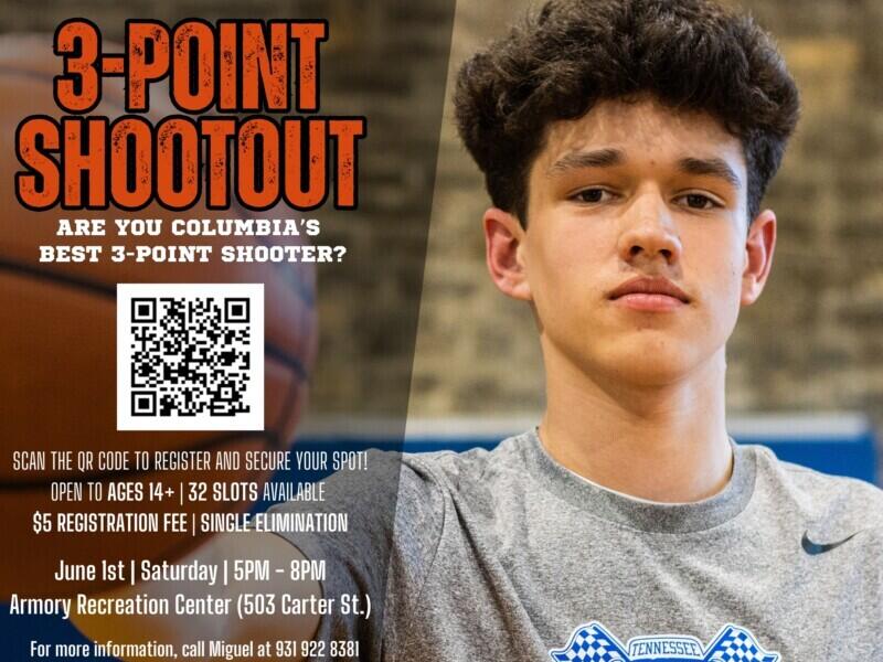 Columbia Parks and Rec to Host Bi-annual 3-Point Shooting Contest