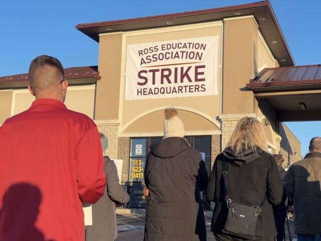 Ross teachers' union opens strike headquarters as threat of walk-out ...